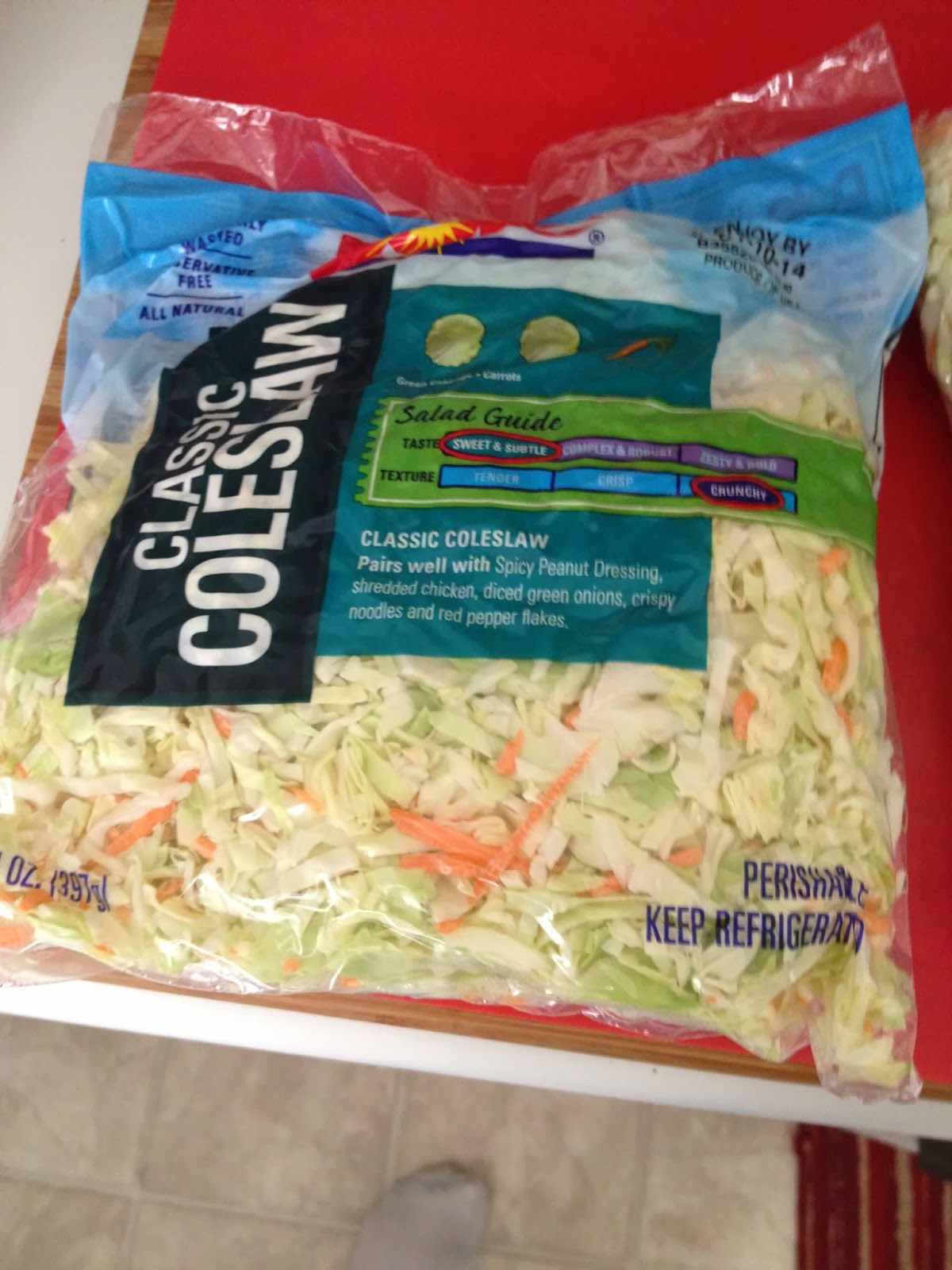 Shredded Cabbage Bag